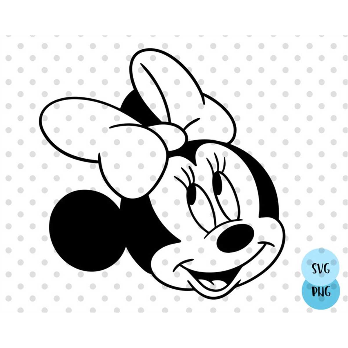 Happy Mouse svg, Mouse Head svg, Cricut Silhouette Vector Cu - Inspire ...