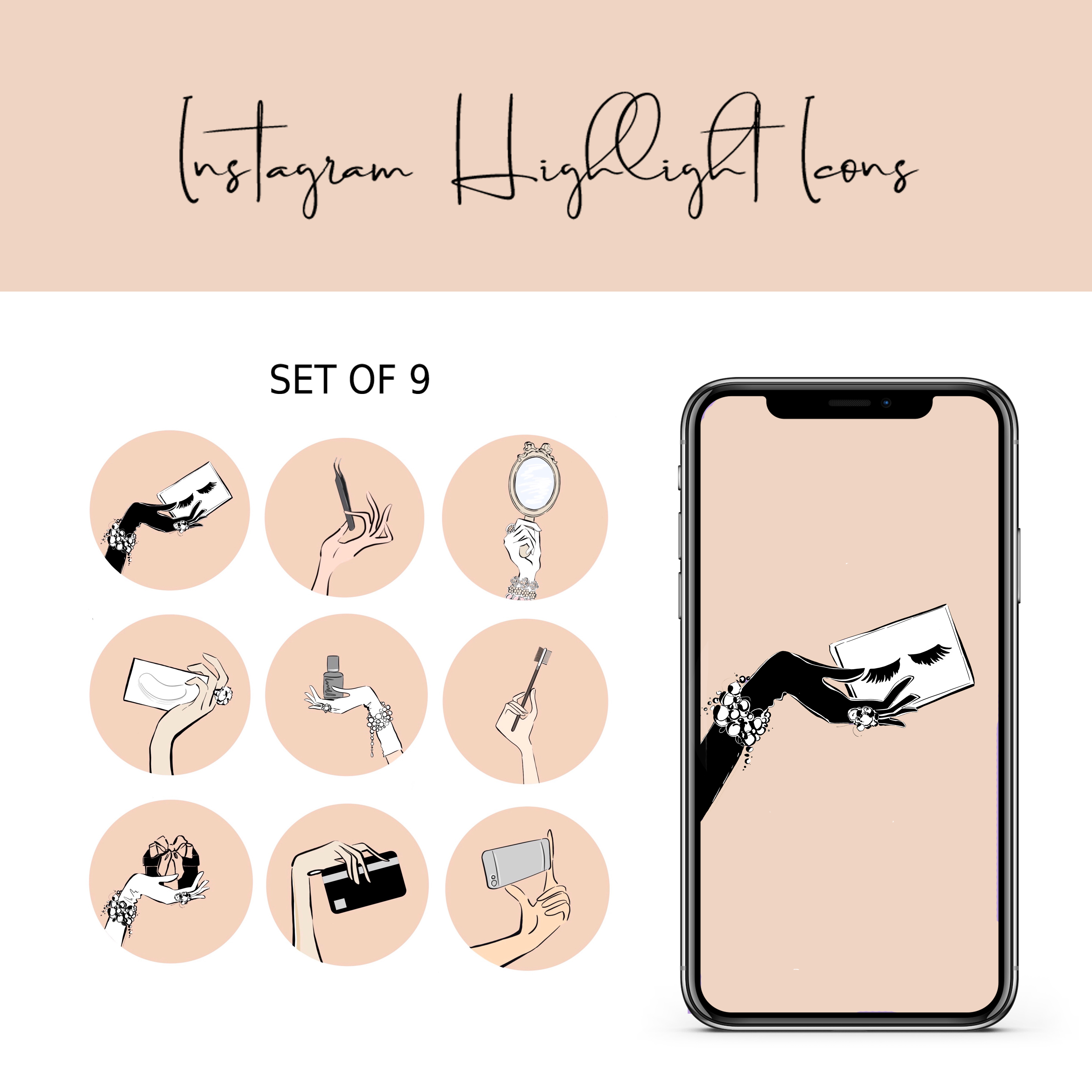 Instagram Icons & Highlights for Lashmaker | Inspire Uplift