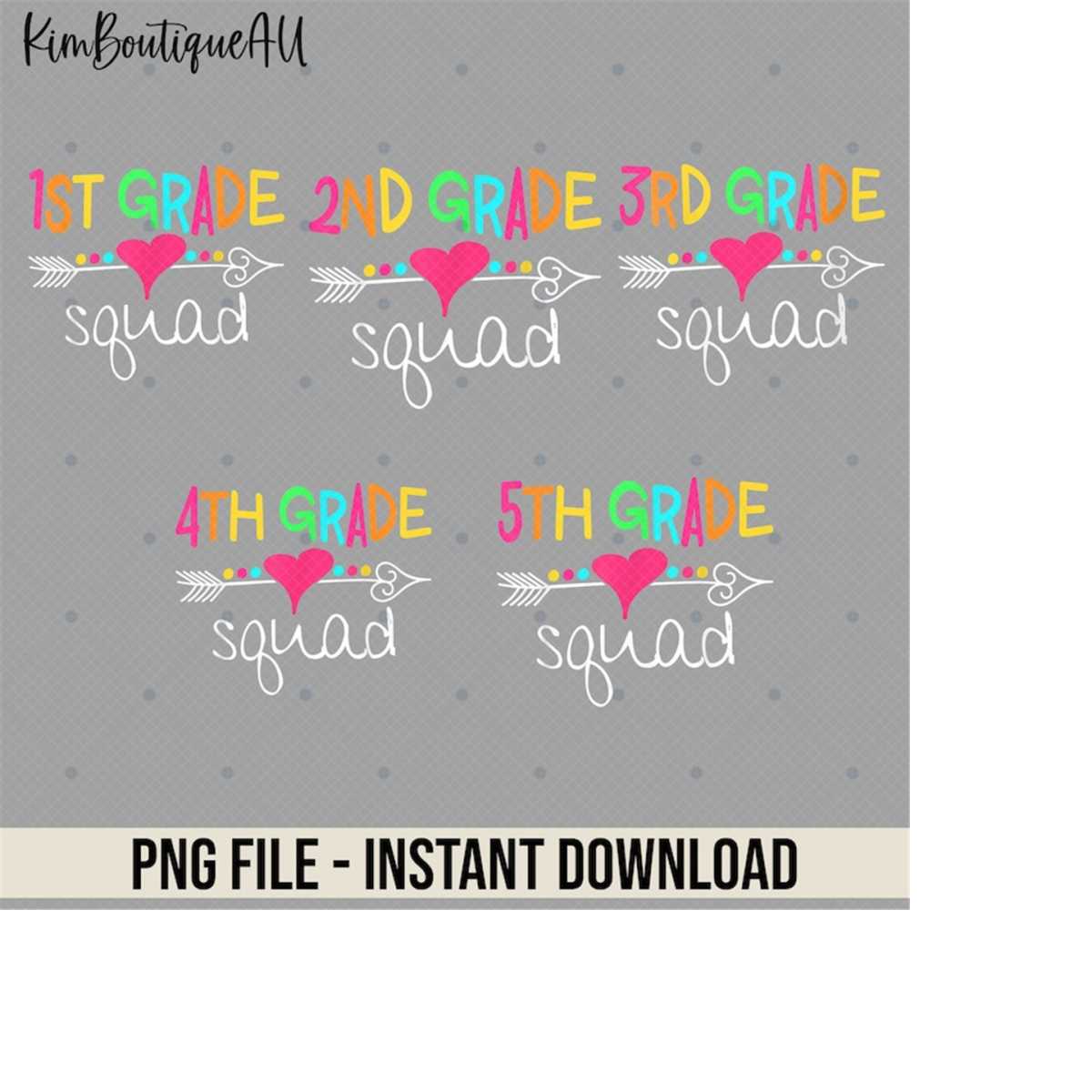 1st Grade Squad Bundle, Grade Squad Bundle, Hello 1st Grade - Inspire ...