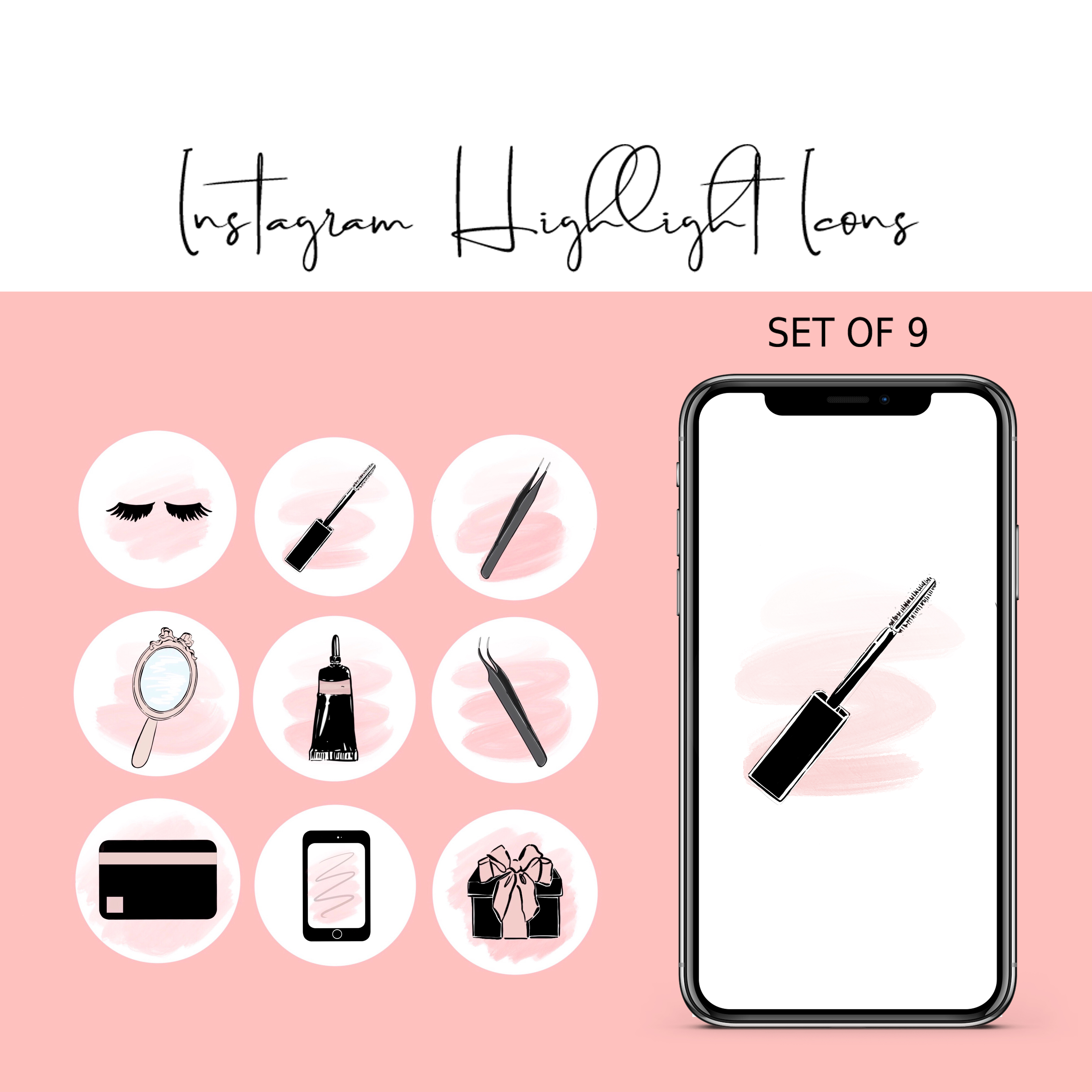Instagram Icons & Highlights for Lashmaker - Inspire Uplift