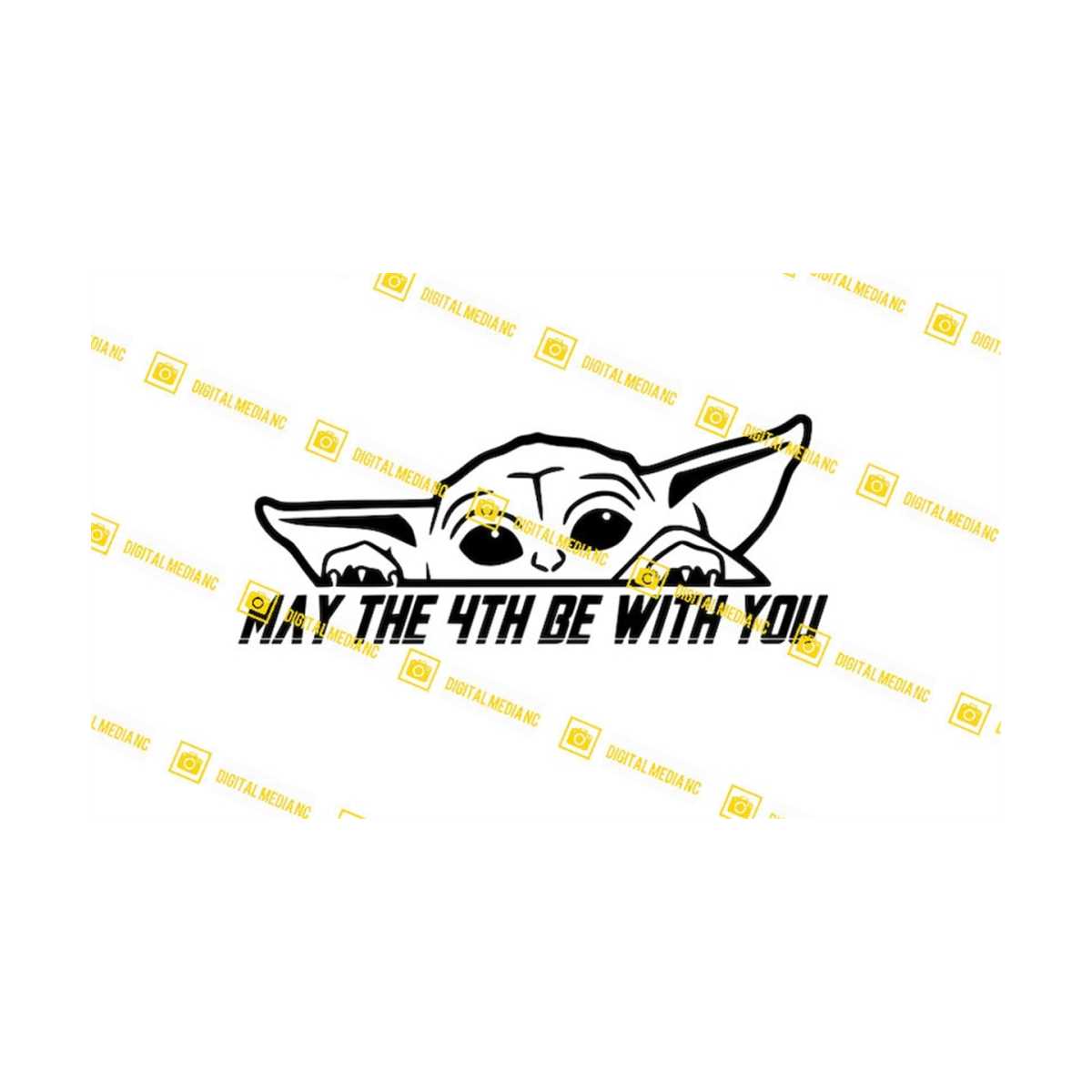 Star Wars, May the 4th Be With You, Grogu, Baby Yoda | SVG P | Inspire ...