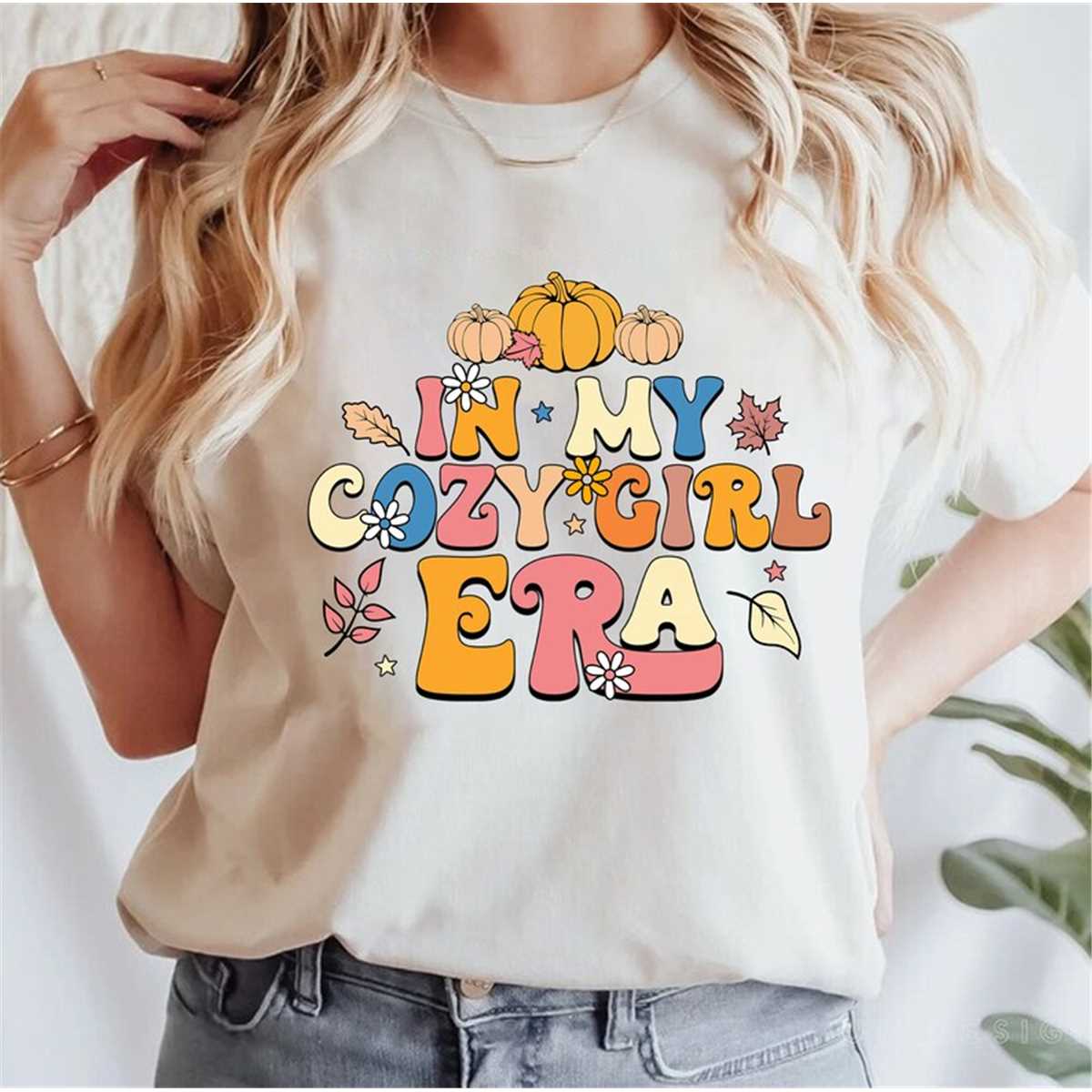 In My Cozy Girl Era Png, Cozy Girl Png Png,Fall Png Design,P | Inspire Uplift