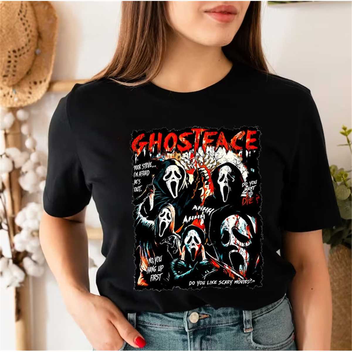 Ghostface Png, Scream Vintage Halloween Png, Scream Movie Pn | Inspire ...