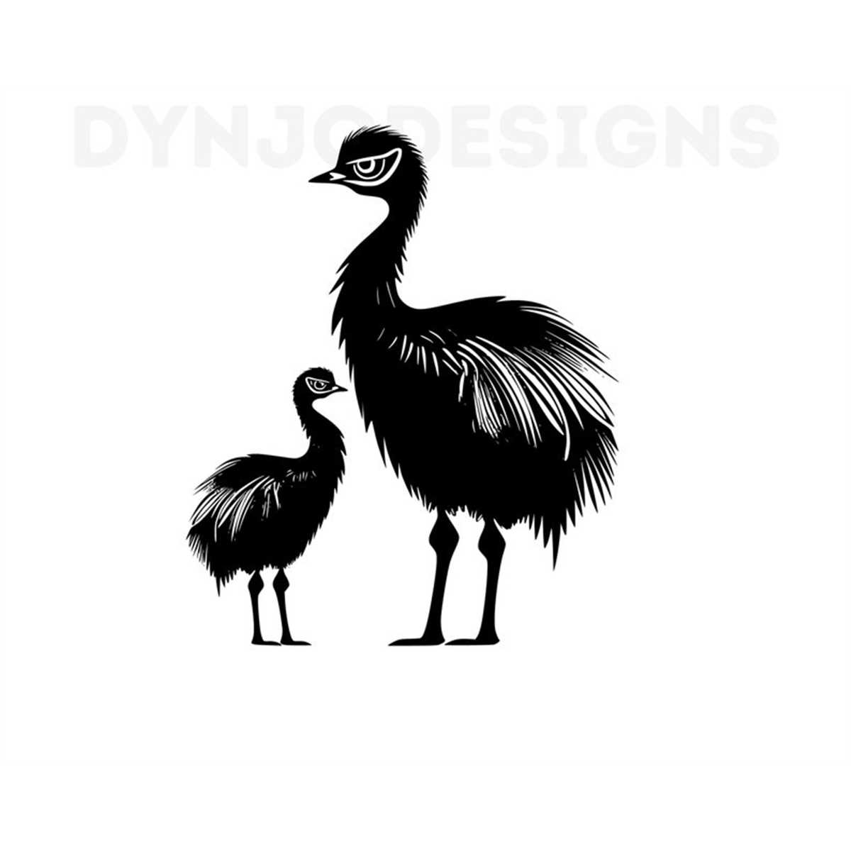 Emu Svg, Emu Clipart, Emu Png, Emu Head, Emu Cut Files For C | Inspire ...