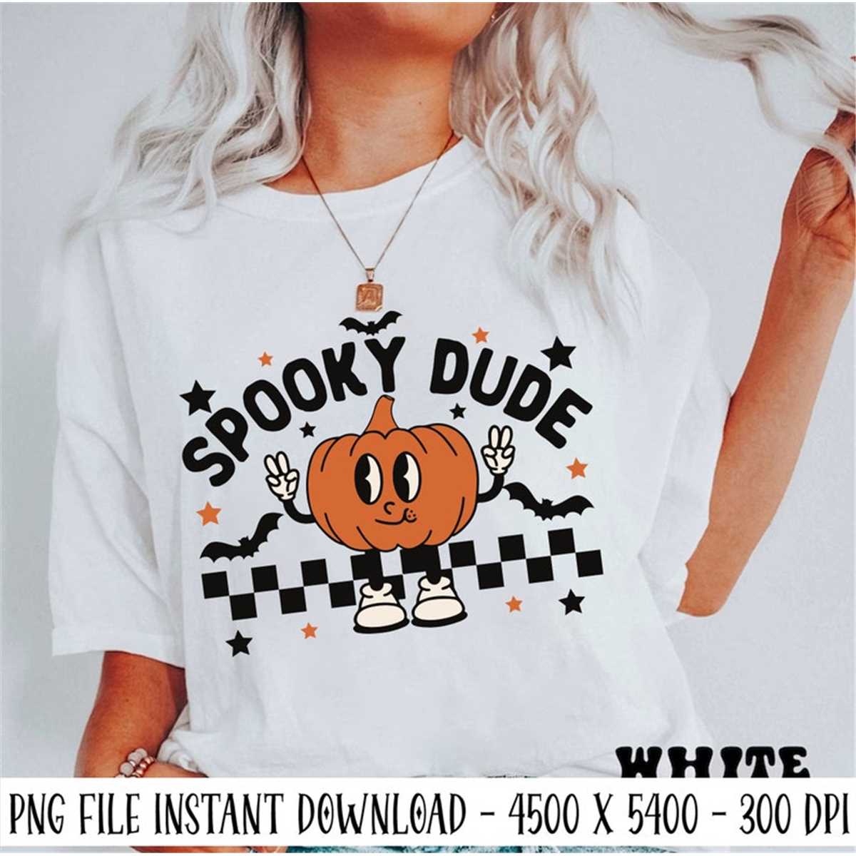 Spooky Dude Png, Halloween Sublimation Designs, Halloween Pn | Inspire Uplift