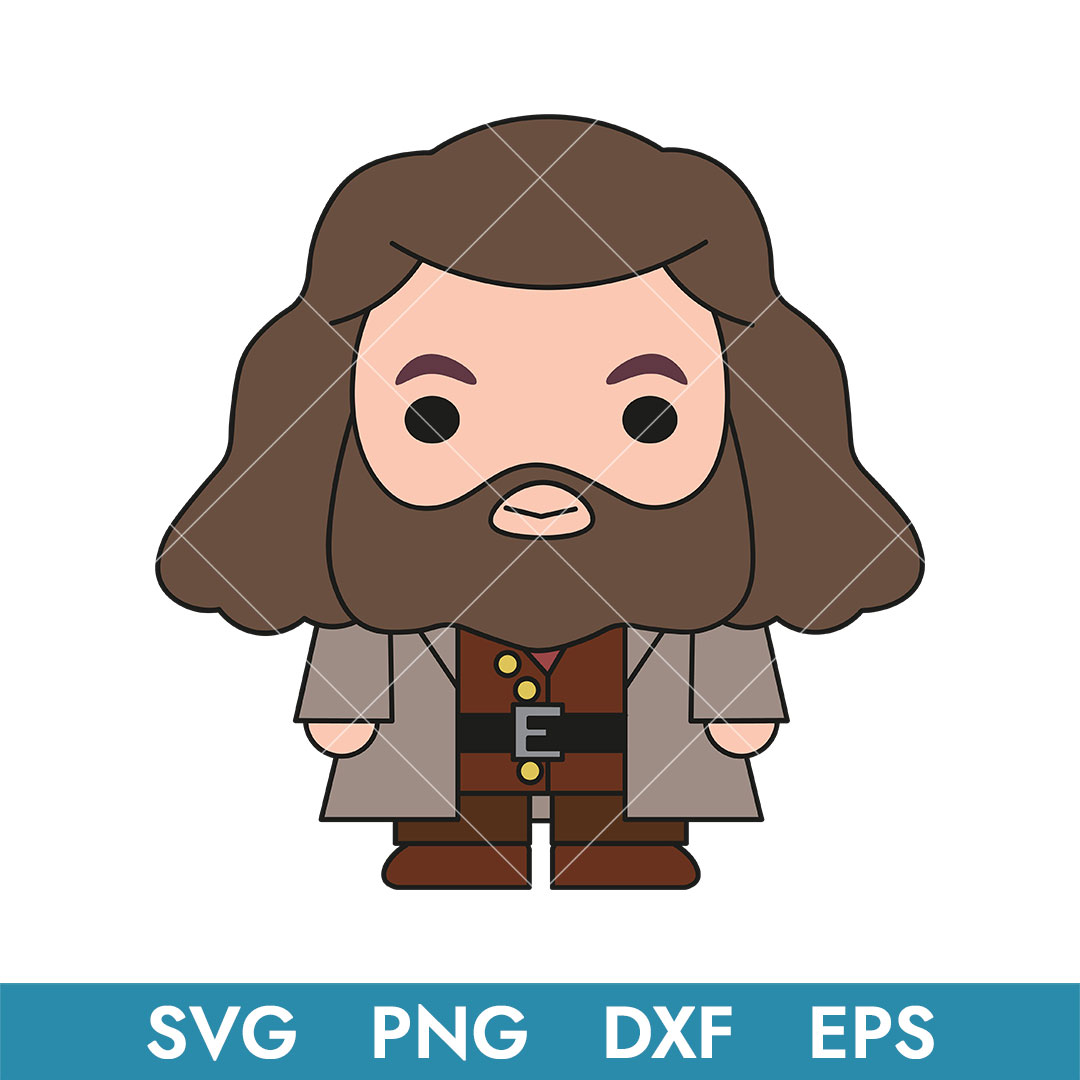 Hagrid Harry Potter Chibi Svg, Harry Potter, Harry Potter Ch | Inspire ...