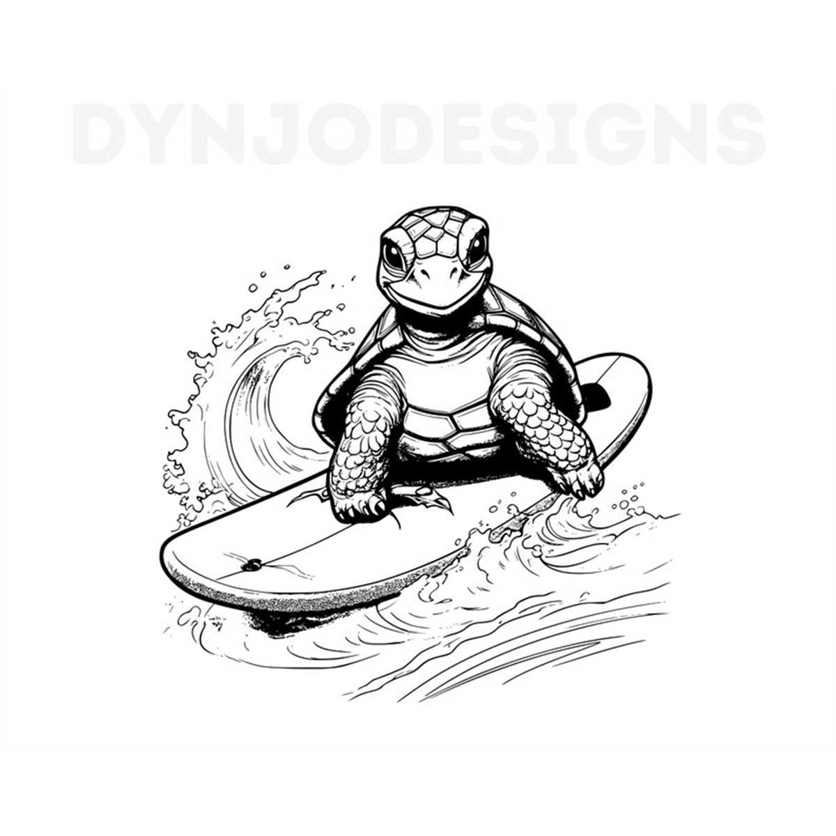 Surfing Turtle Svg, Turtle Svg, Summer Svg, Beach Svg, Surfe | Inspire ...