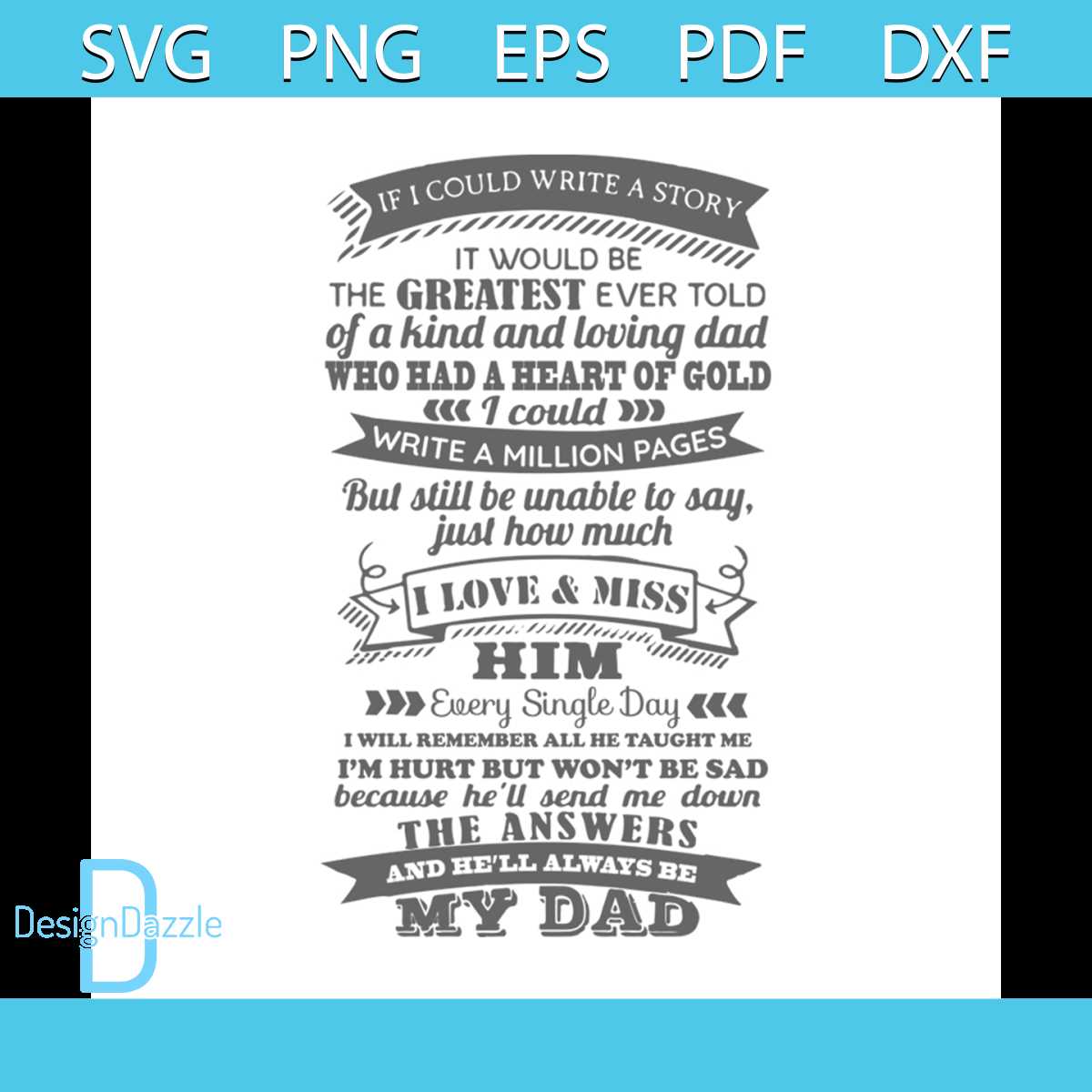 Fathers tribute svg, fathers day svg, happy fathers day, fat | Inspire ...