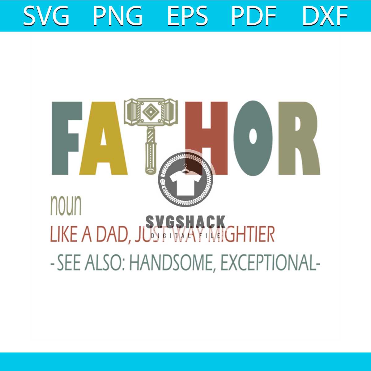 Fathor noun like a dad svg, fathers day svg, fathor svg, nou | Inspire ...