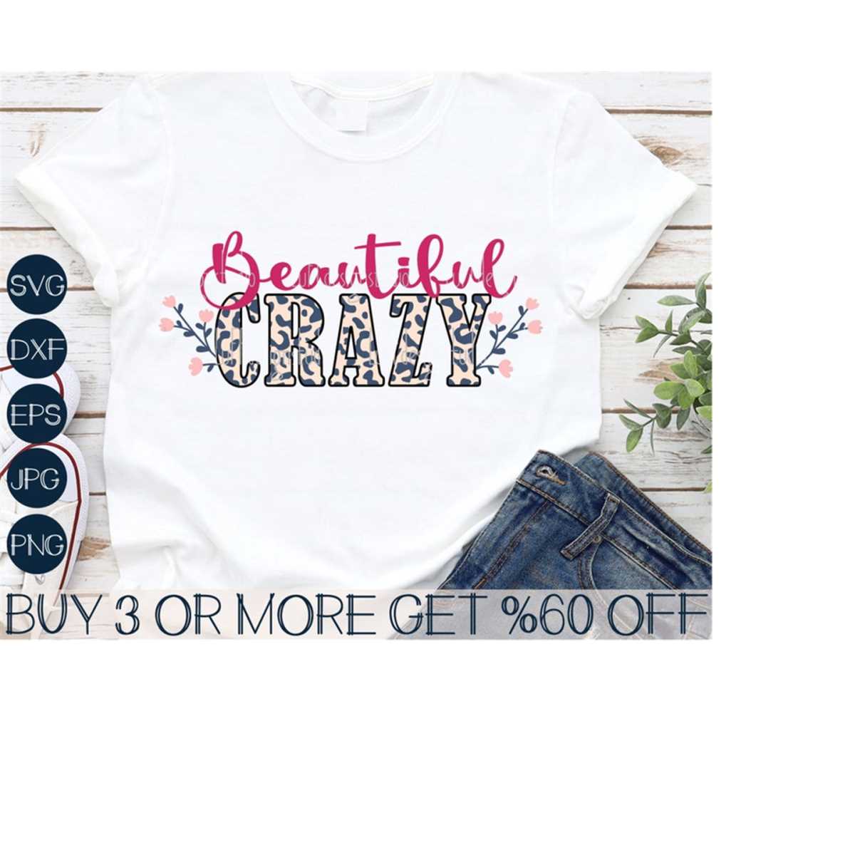 Beautiful Crazy SVG, Country Girl SVG, Feminist SVG, Boss La - Inspire ...