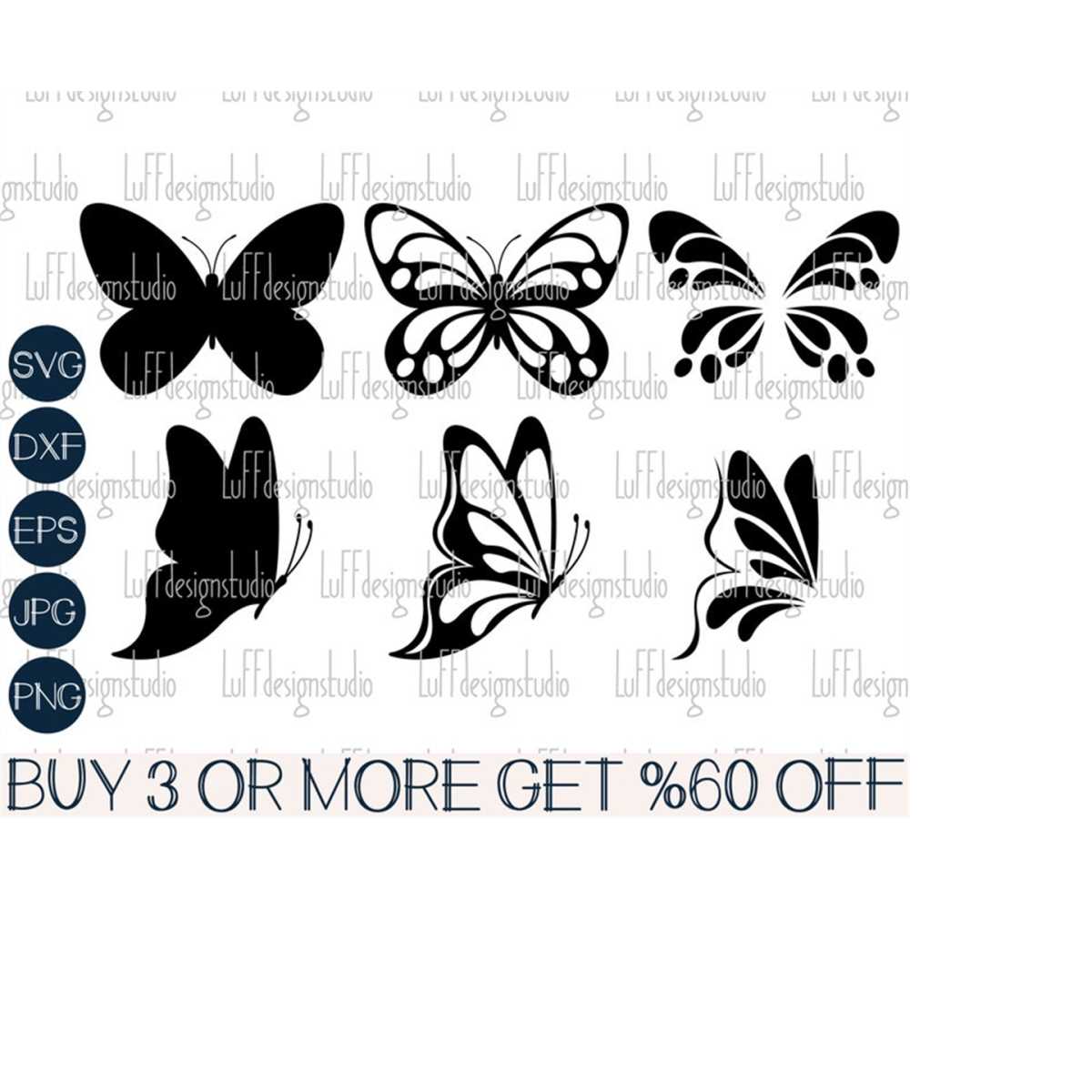 Butterfly SVG, Butterflies SVG, Butterfly PNG, Layered Butte | Inspire ...