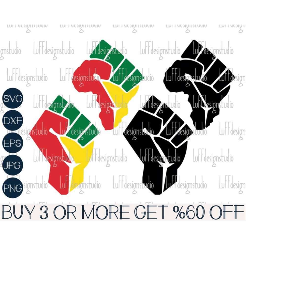 Juneteenth SVG, Africa Fist SVG, Black History SVG, Black Po | Inspire ...