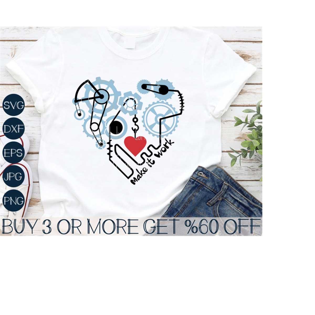 Mechanic Heart SVG, Valentines Day for Men SVG, Boys Valenti - Inspire ...