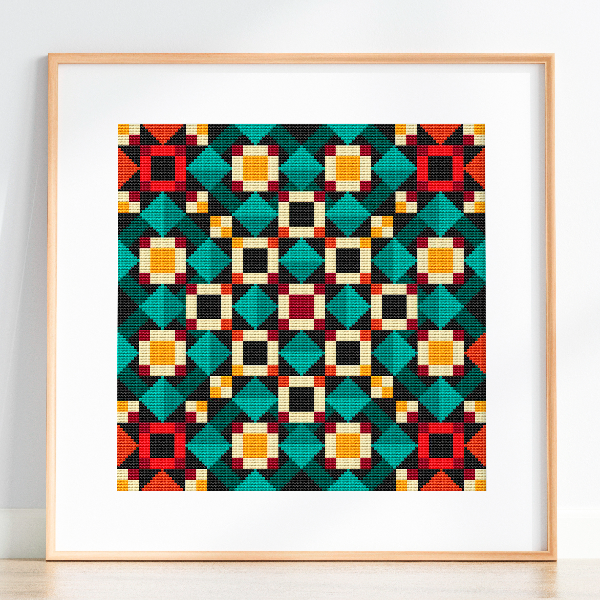 cross stitch quilt blocks - Inspire Uplift