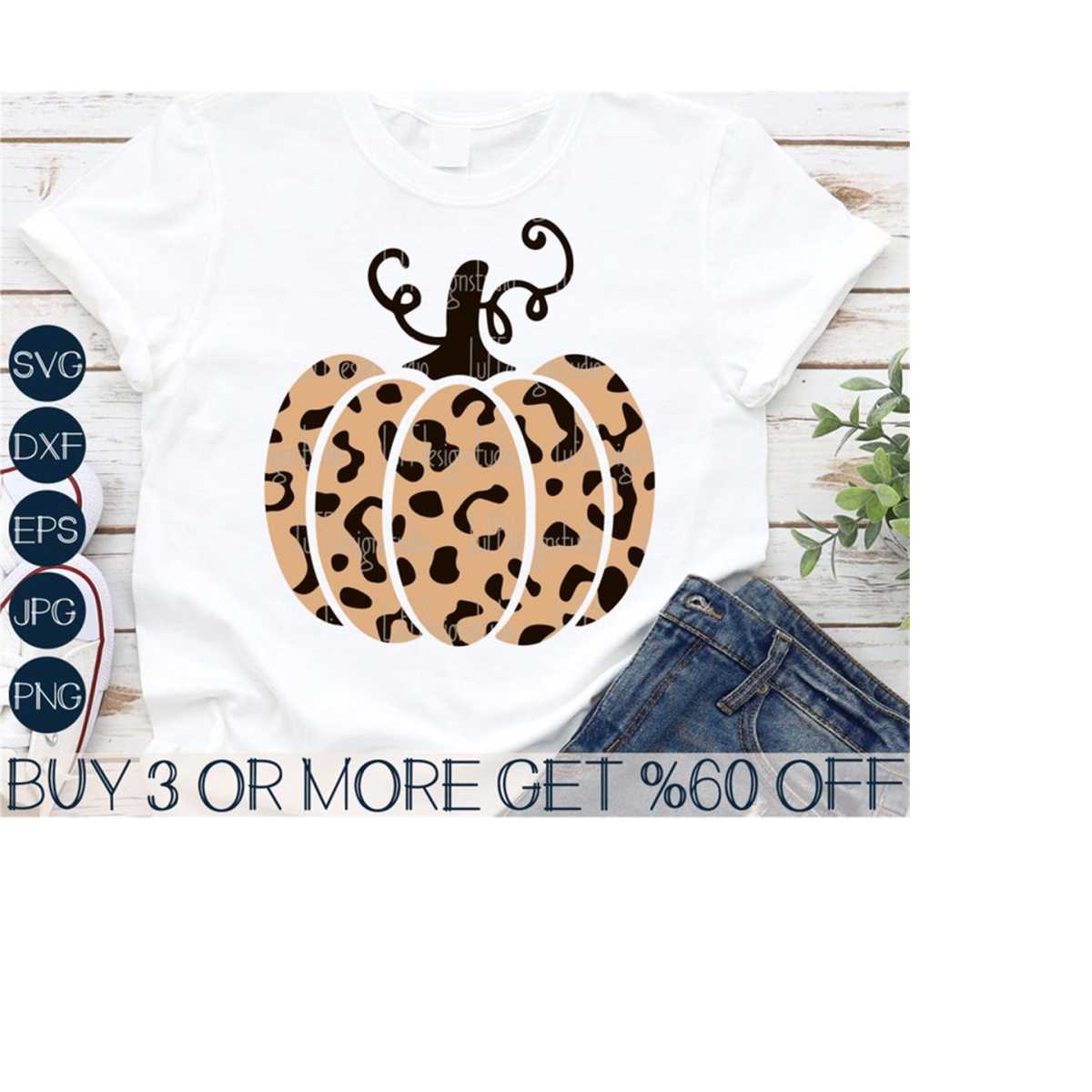 Leopard Pumpkin SVG, Fall SVG, Cheetah Pumpkin PNG, Hallowee | Inspire ...