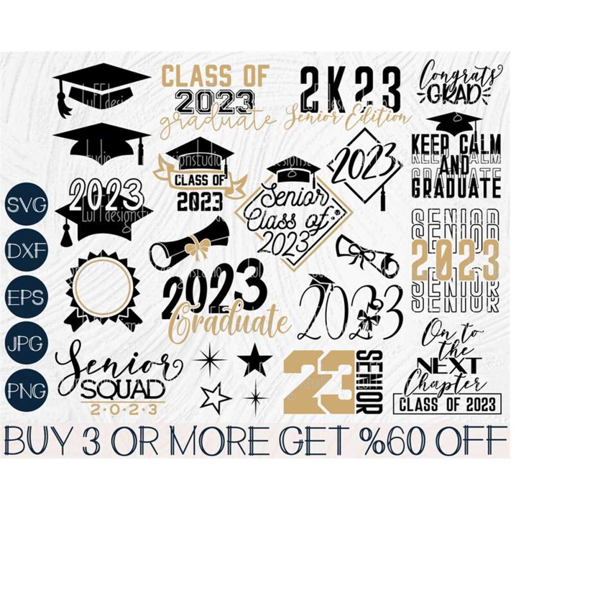Graduation SVG, Class of 2023 SVG, Senior 2023 SVG, Graduati - Inspire ...