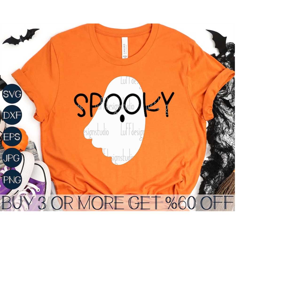Spooky SVG, Ghost SVG, Halloween SVG, Boo Svg, Spooky Season | Inspire ...