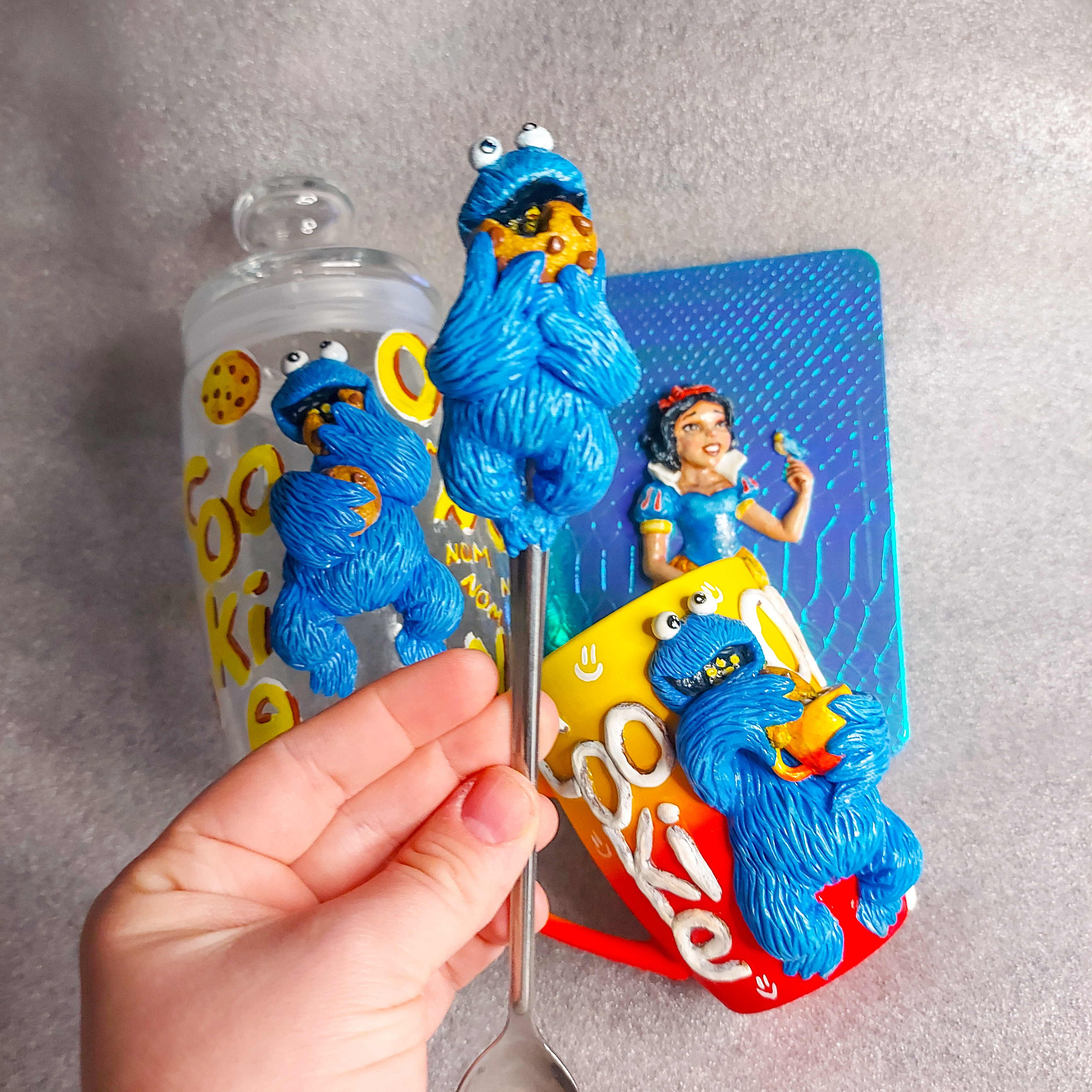 Cookie Monster spoon | Inspire Uplift