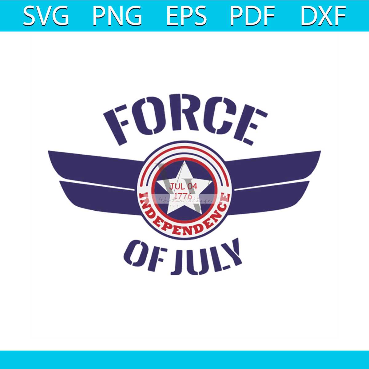 Force of july svg, independence day svg, 4th of july svg, fo | Inspire ...