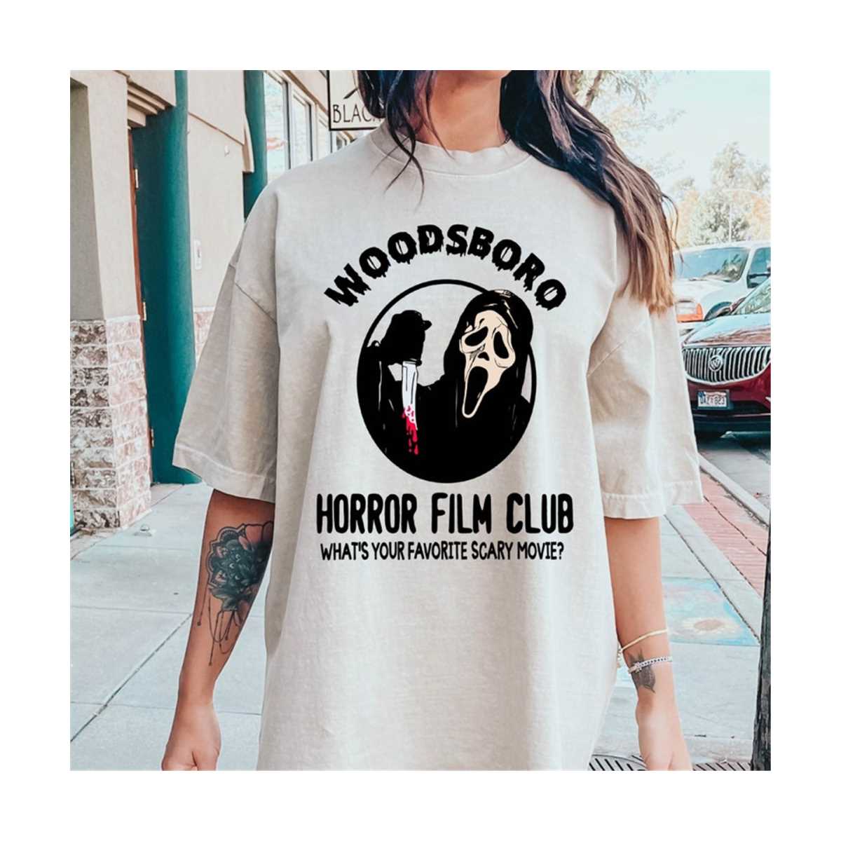 Woodsboro Horror Film Club svg, ghost face svg, scream svg, - Inspire ...