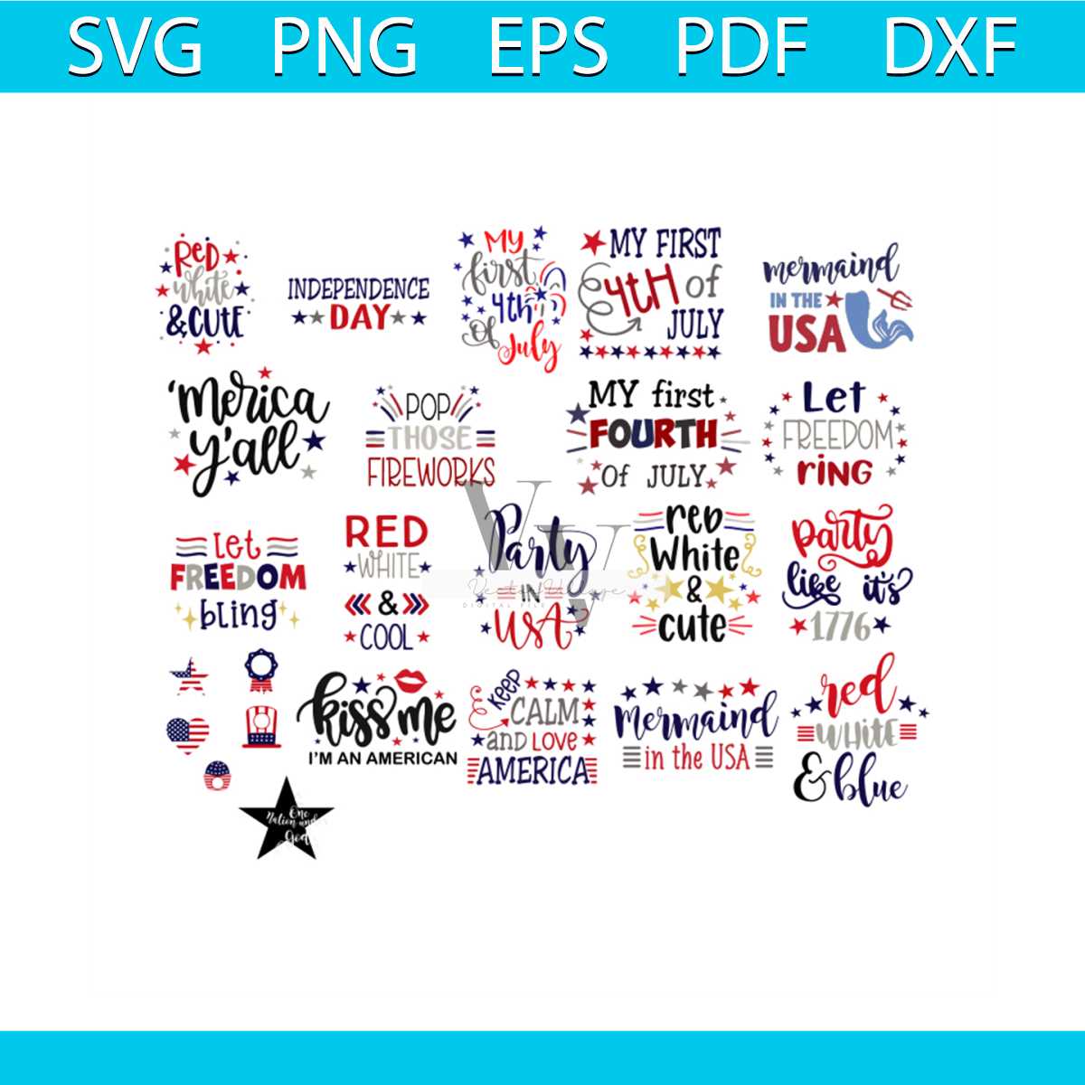 Independence day quotes bundle svg, independence day svg, 4t | Inspire ...