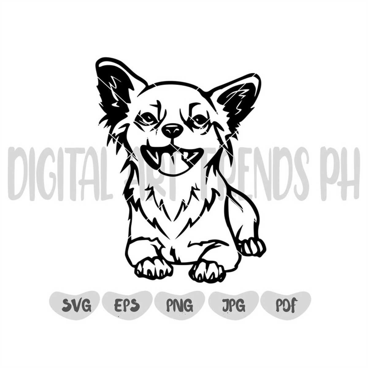 Chihuahua 3 Svg || Chihuahua svg digital file || Dog breed s | Inspire ...