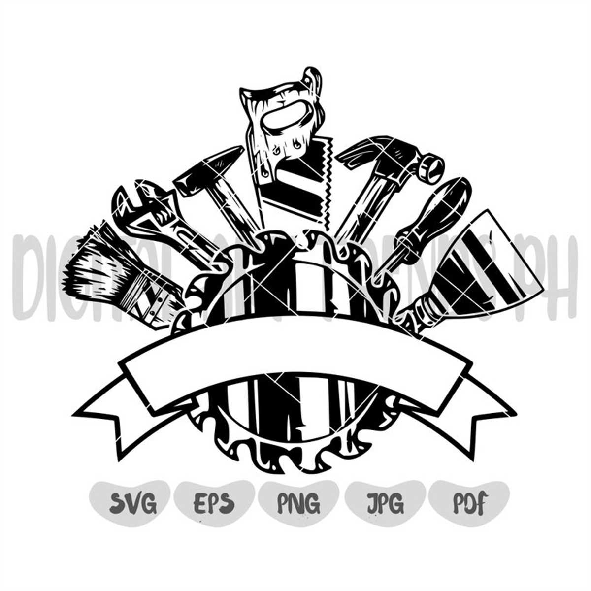 Carpentry Tools SVG, Tool Box Svg, Handyman Svg, Carpenter T | Inspire ...