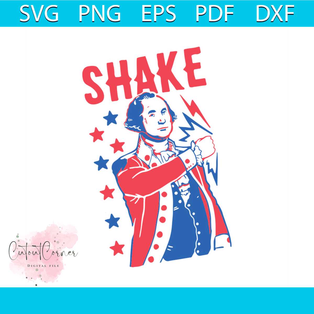 Shake us svg, independence day svg, 4th of july svg, patriot | Inspire ...