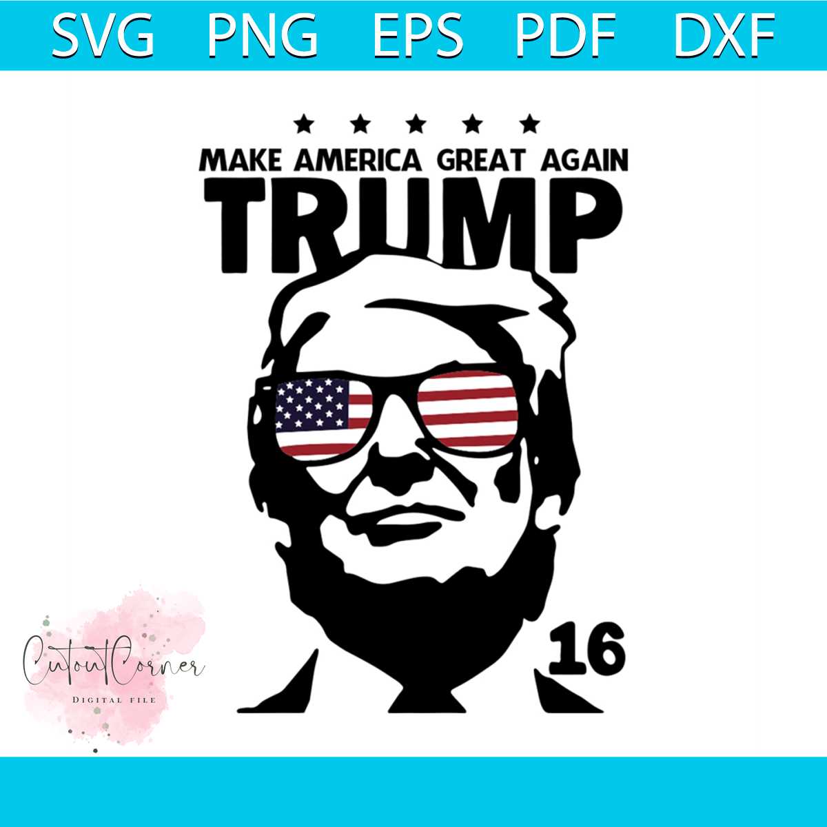 Make america great again trump svg, independence day svg, 4t | Inspire ...