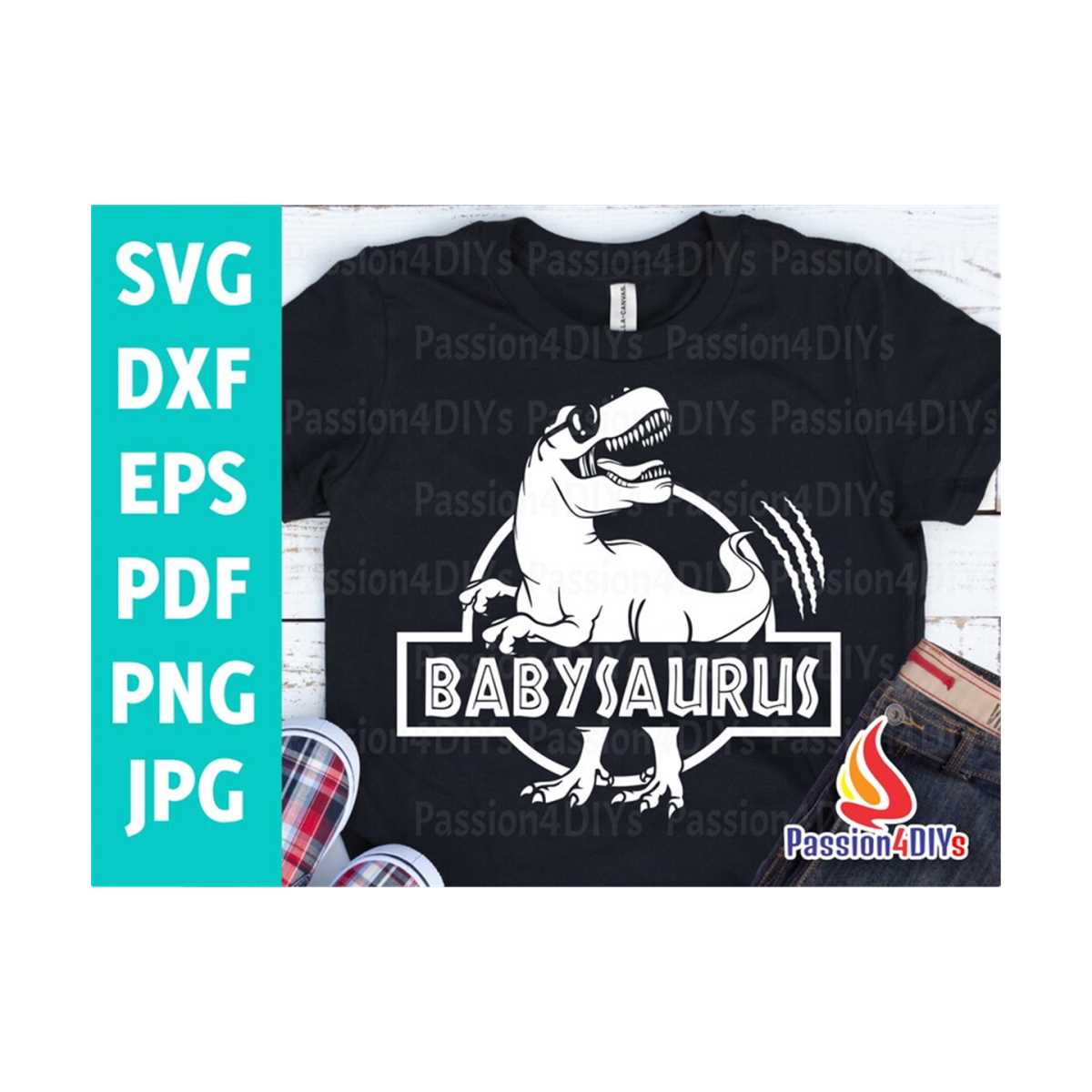 Babysaurus svg / Baby saurus T-rex Dinosaur / Jurasskicked S | Inspire ...