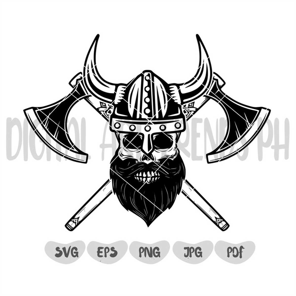 Viking Graphics Svg, Eps, Jpg, Pdf, Png, Vector Art Clipart, | Inspire ...