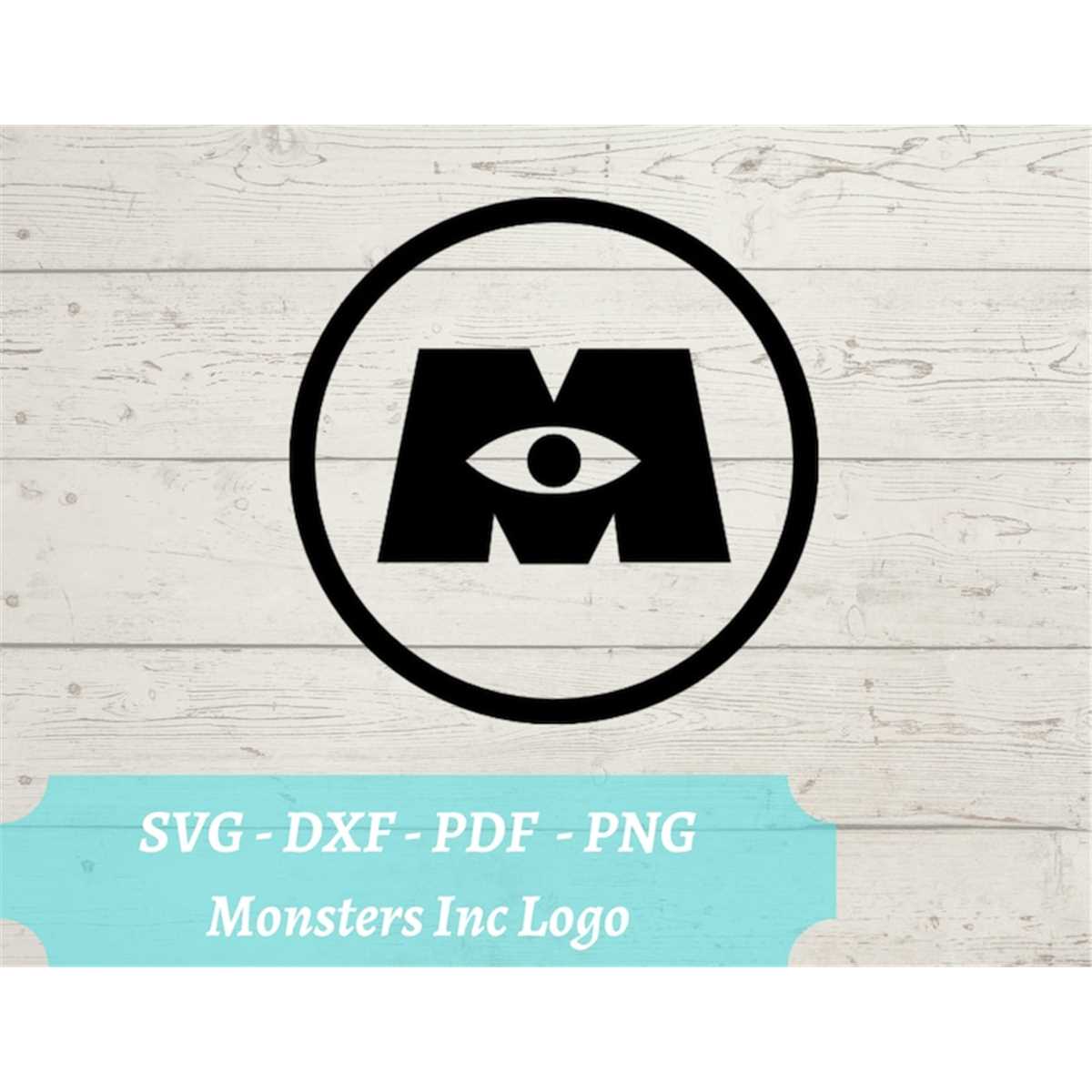 Monster, Inc SVG Laser Cut File, Monsters Inc Download Digi - Inspire ...