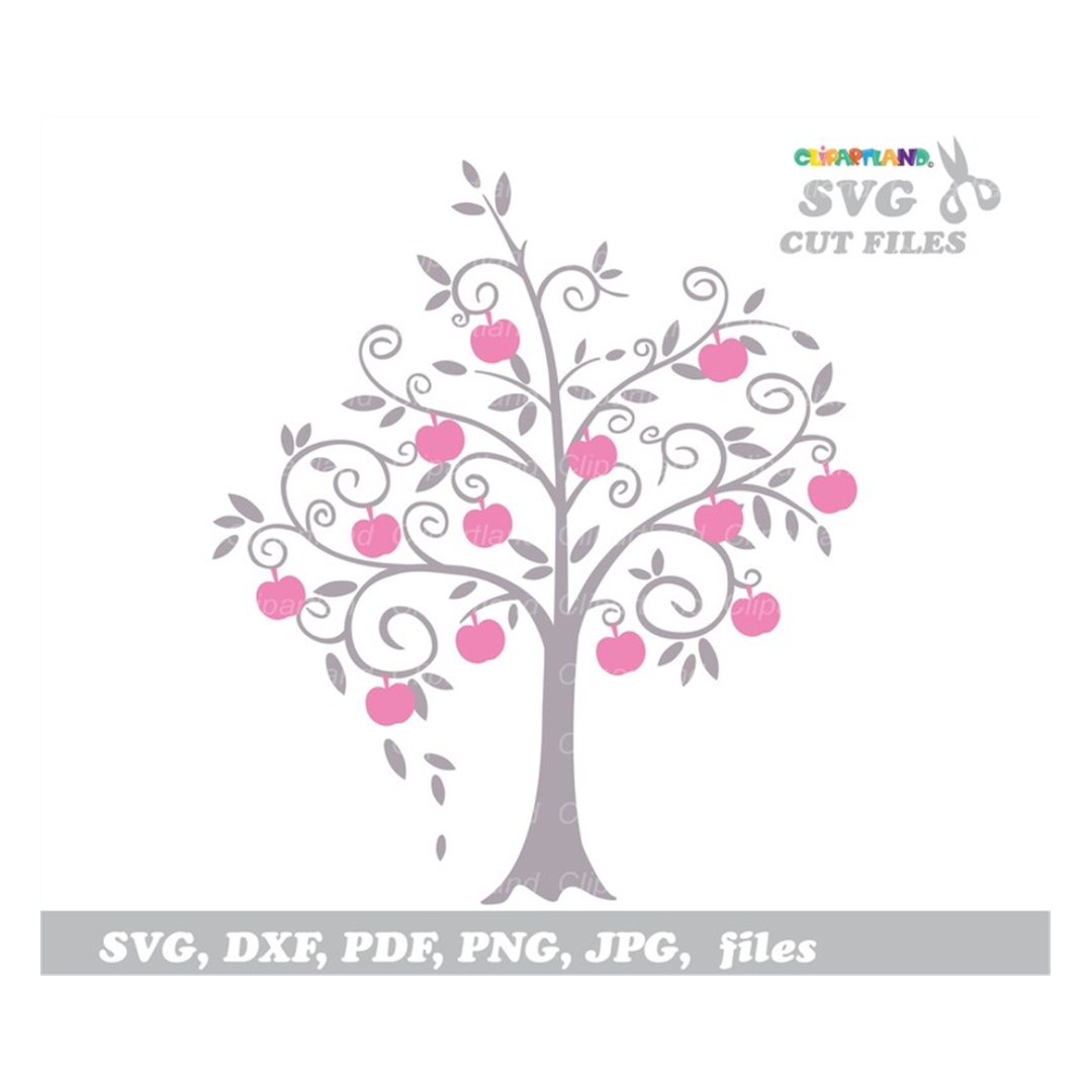 INSTANT Download. Curly tree svg cut file. Ct_3. Personal a | Inspire ...