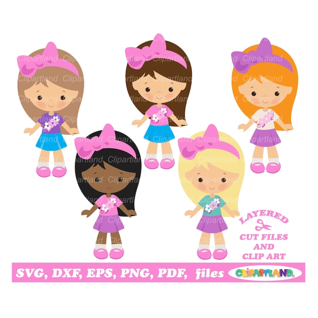 INSTANT Download. Fashion girl svg cut files and clip art. G | Inspire ...
