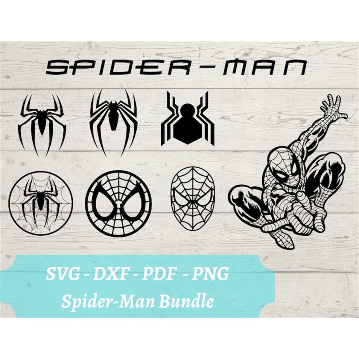 Spider-Man SVG File, Spiderman Download Digital File - dxf, | Inspire ...