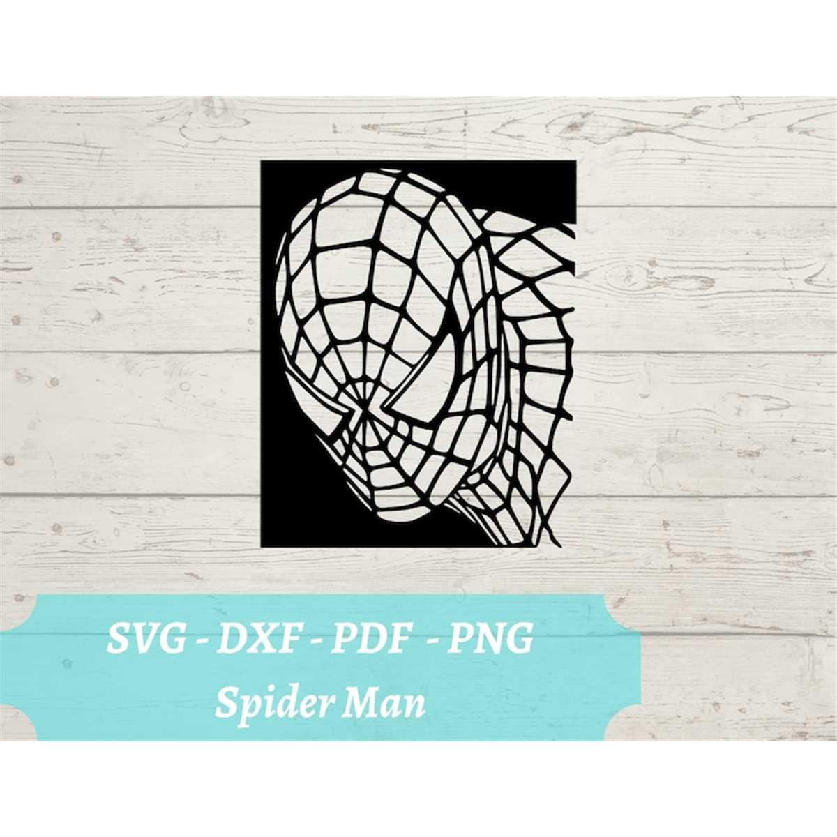 Spider-Man SVG File, Marvel Spiderman Download Digital File - Inspire ...