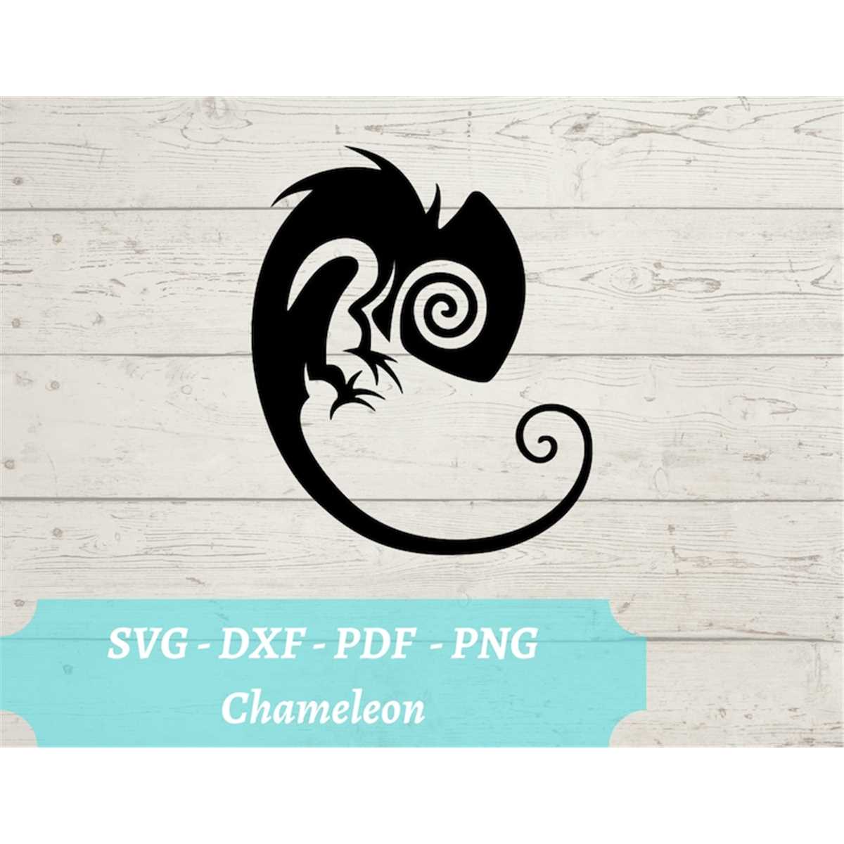 Chameleon SVG File, Reptile Instant Download Digital File - | Inspire ...