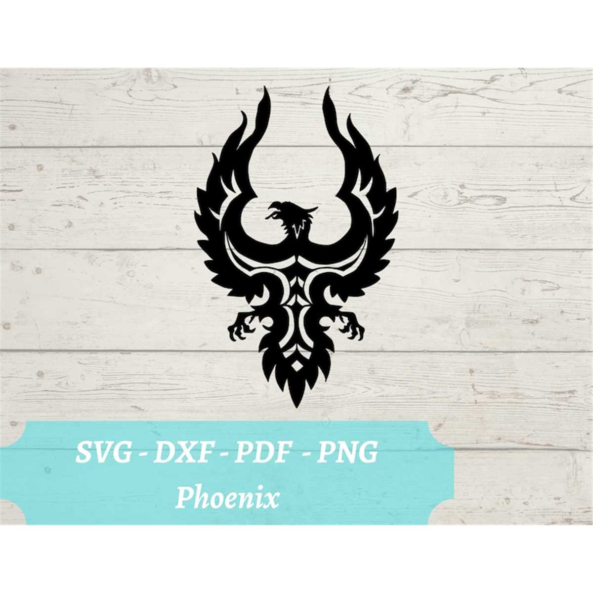 Phoenix SVG File, Phoenix Art Instant Download Digital File | Inspire ...