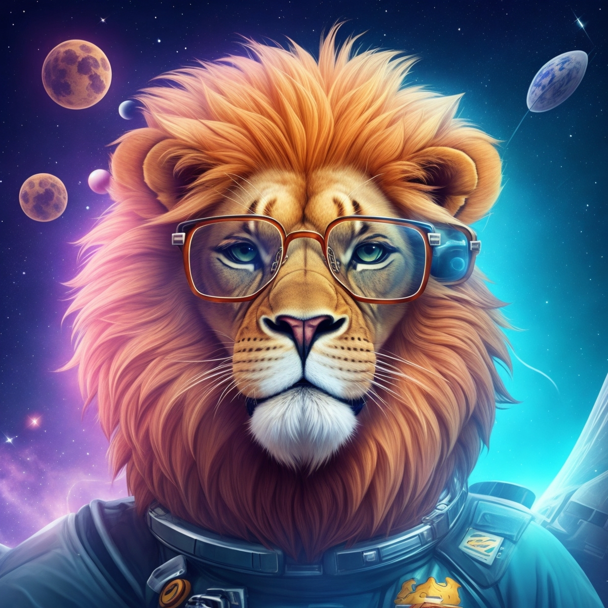 Space Lion digital product | Inspire Uplift