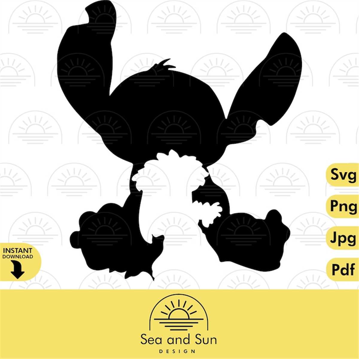 Lilo and Stitch Svg Clip art Files, Stitch, Stitch Icon, Dis | Inspire ...