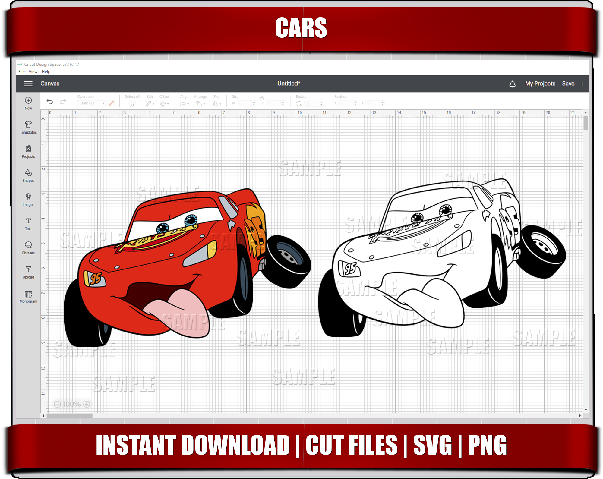cars svg clipart, instant download, for cricut silhouette cu | Inspire ...