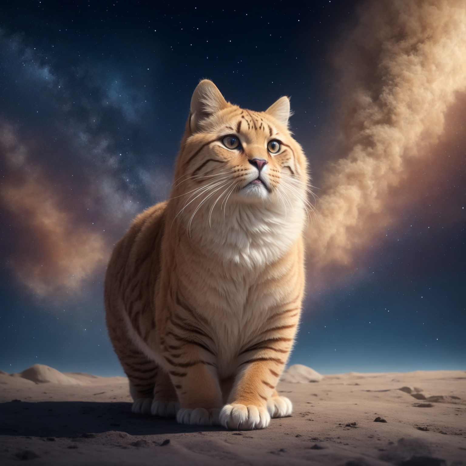 Big cat in big space | Inspire Uplift