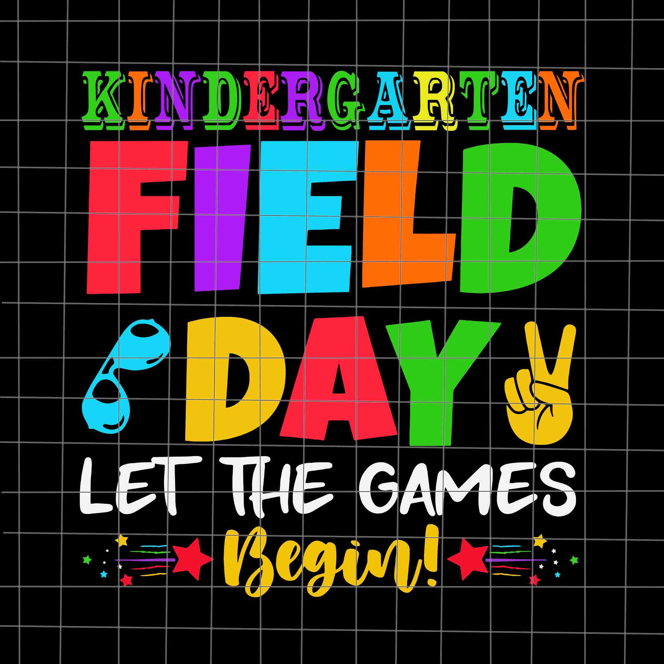 Kindergarten Field Day Svg, Let The Games Begin Svg, Teacher | Inspire ...