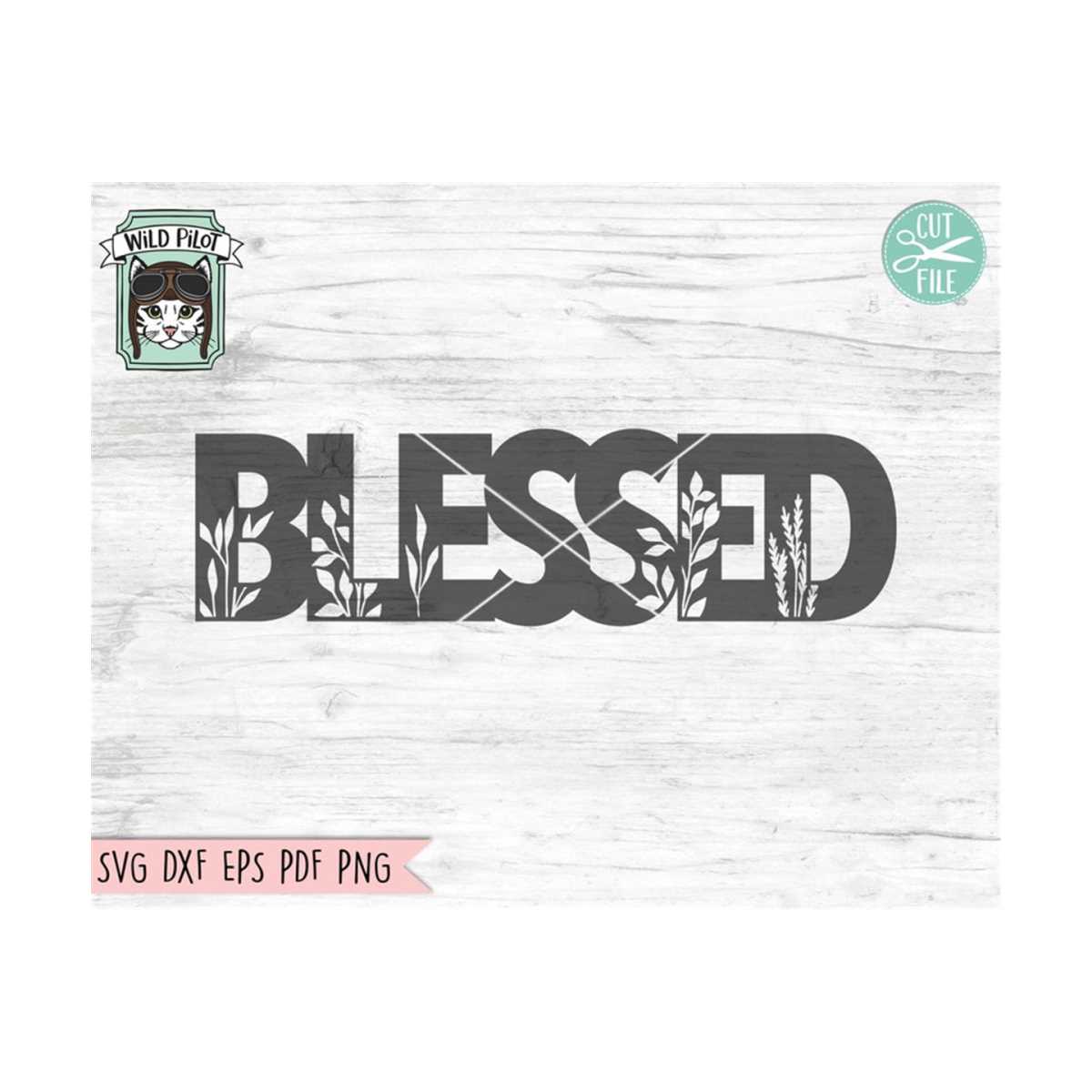 Blessed SVG File, Home Sign SVG file, Farmhouse Sign Cut Fil - Inspire ...