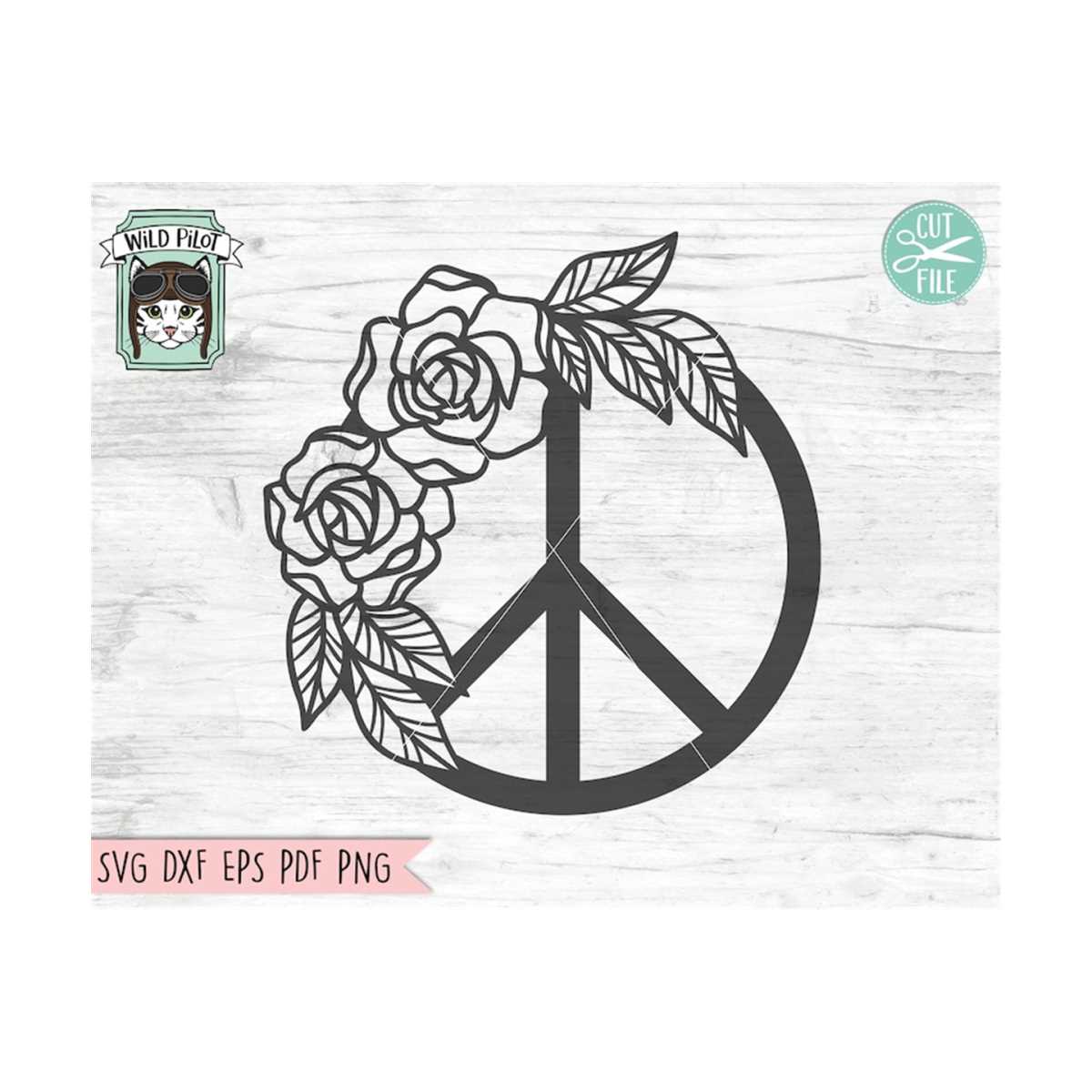 Peace Symbol svg, Peace Sign SVG file, Peace svg, Peace cut | Inspire ...
