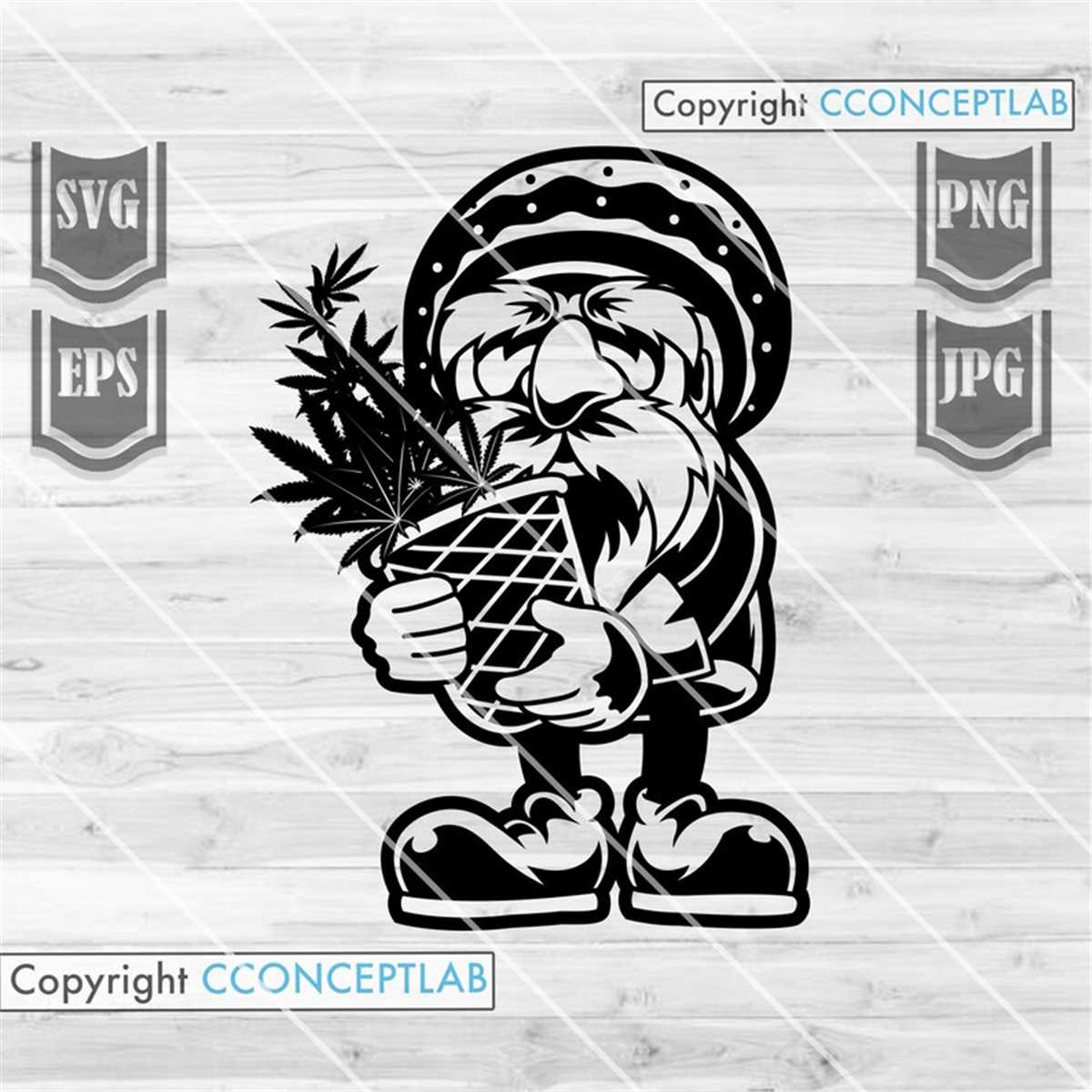 Rasta Oldman with Pot svg | Marijuana Stencil | Cannabis Shi | Inspire ...