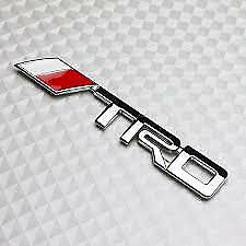 Toyota TRD Chrome 3D Emblem Badge for Digi | Inspire Uplift