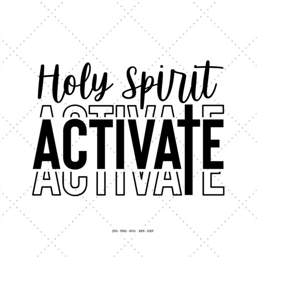 Holy Spirit, Jesus Png, Bible Verse Svg, Spirit Svg, Cross S | Inspire ...