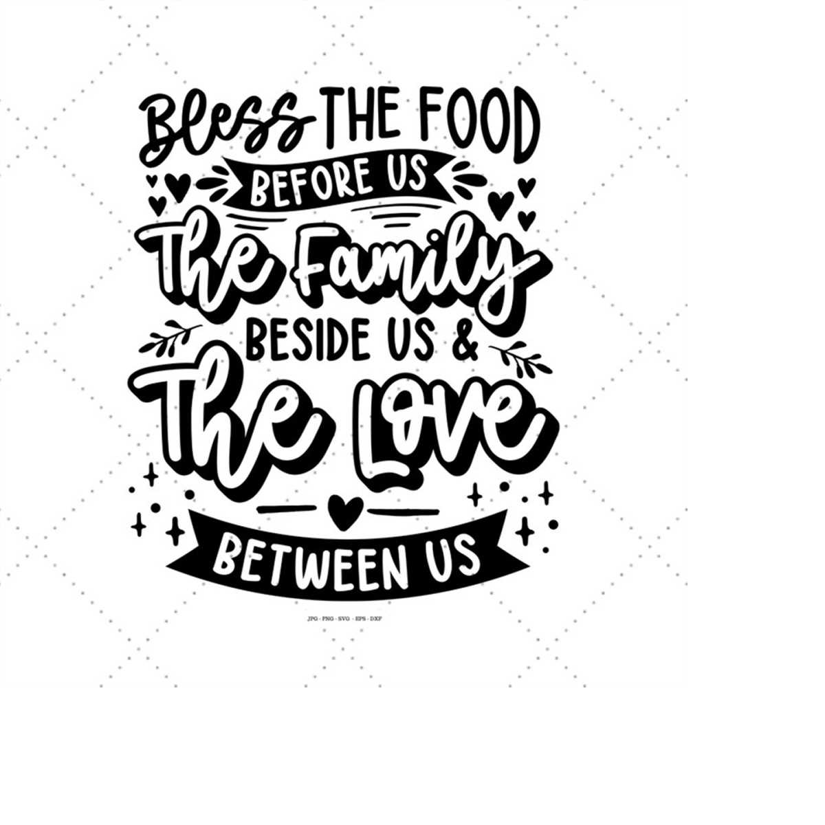 Dining Prayer, Cooking Decor, Prayer Print, Kitchen Sayings - Inspire ...