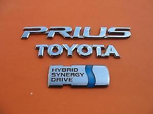 Toyota Prius Hybrid Car Emblem | Inspire Uplift